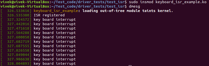 Interrupt Service Routine Keyboard Interrupt Example Hitch Hikers Guide To Learning